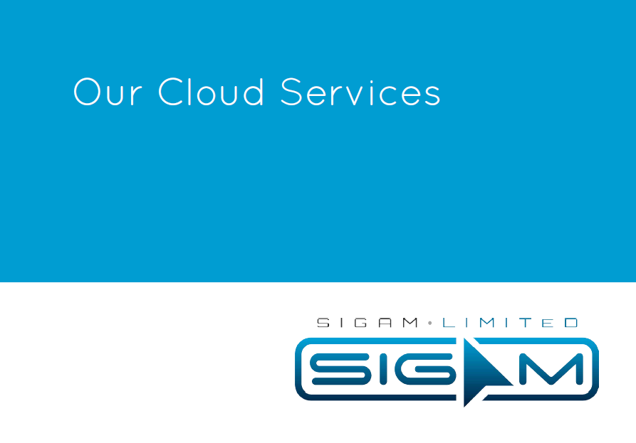 Cloud Services | sigam